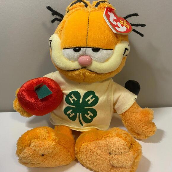Toys | Ty Beanie Baby Garfield 4h Garfield The Cat 4h Exclusive 8 Inch ...